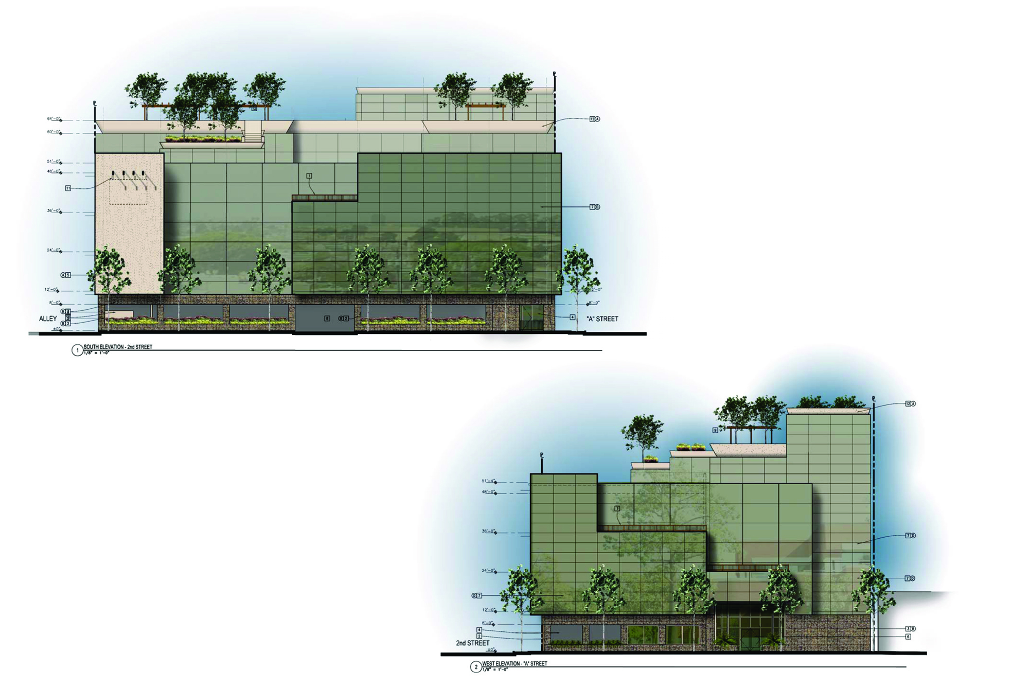 South-West – Elevations.indd – Lauterbach & Associates, Architects